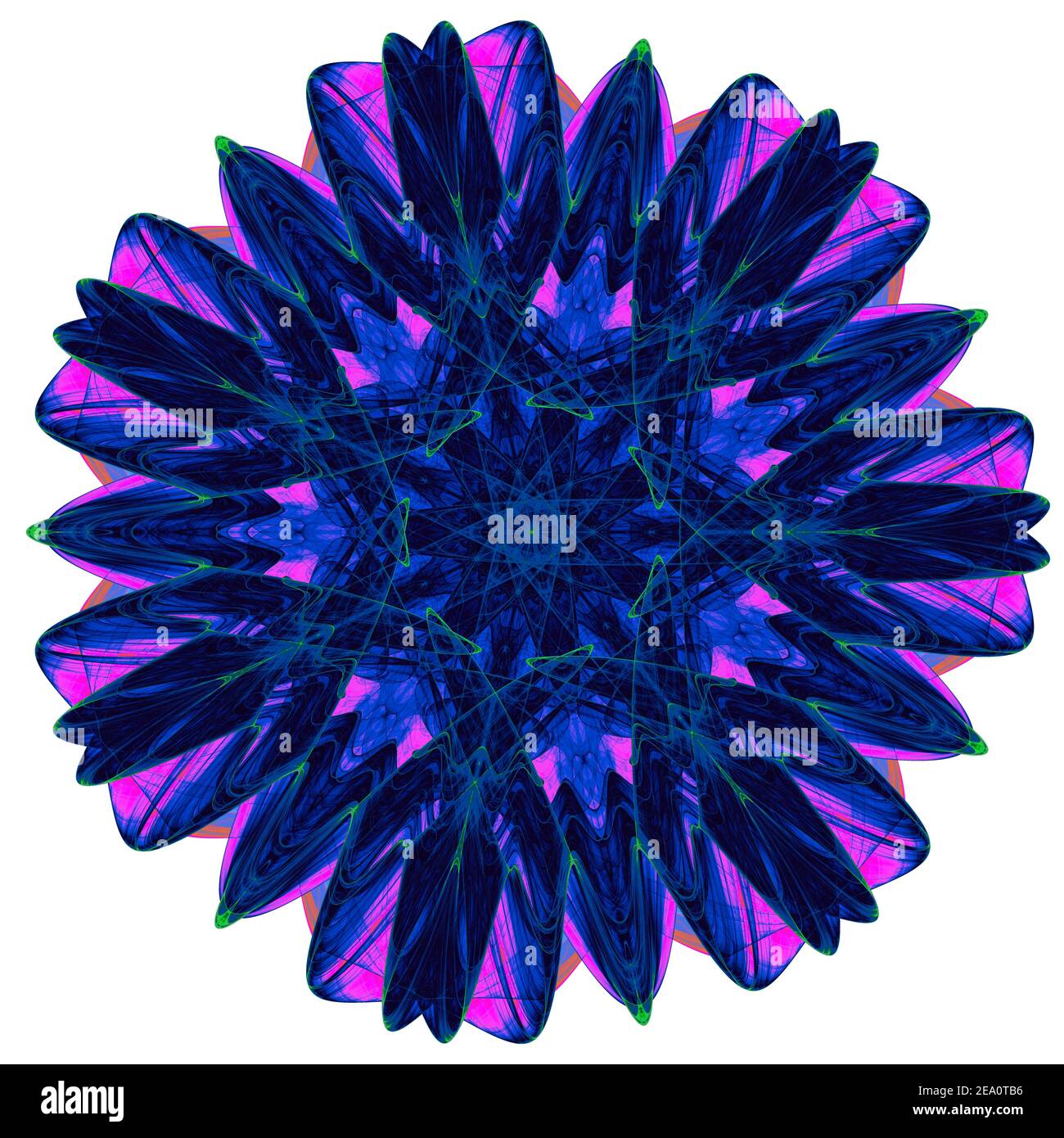 Abstract fractal illustration Stock Photo - Alamy