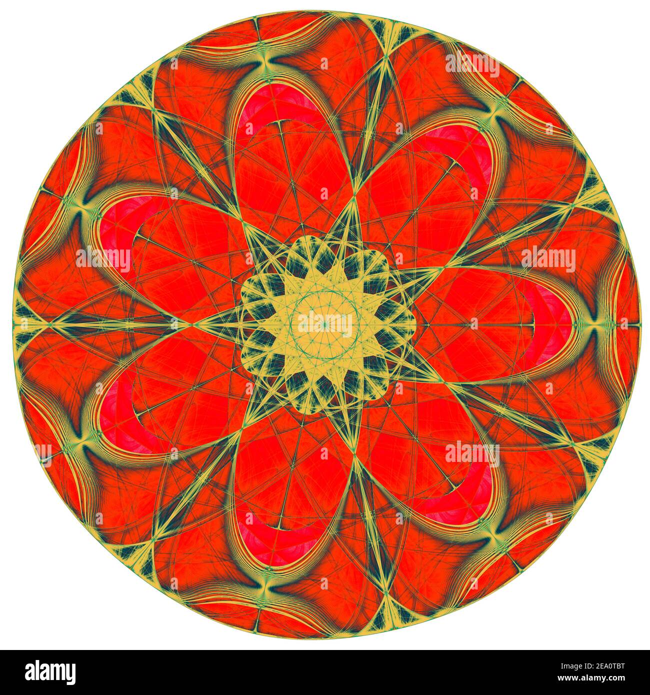 Abstract fractal illustration Stock Photo - Alamy