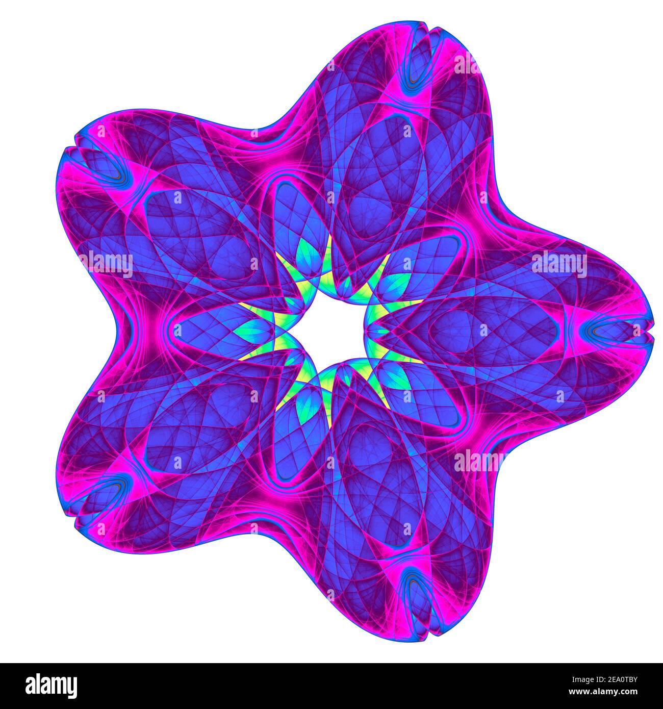 Abstract fractal illustration Stock Photo - Alamy