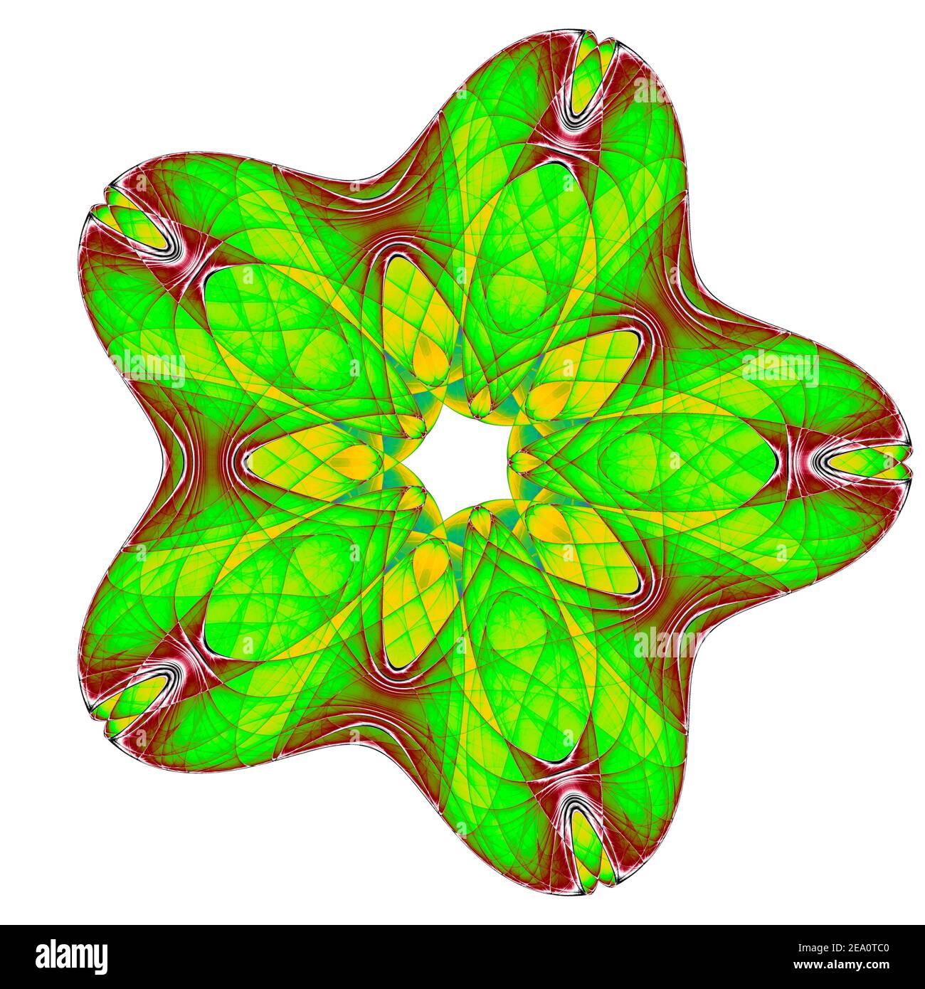 Abstract fractal illustration Stock Photo - Alamy