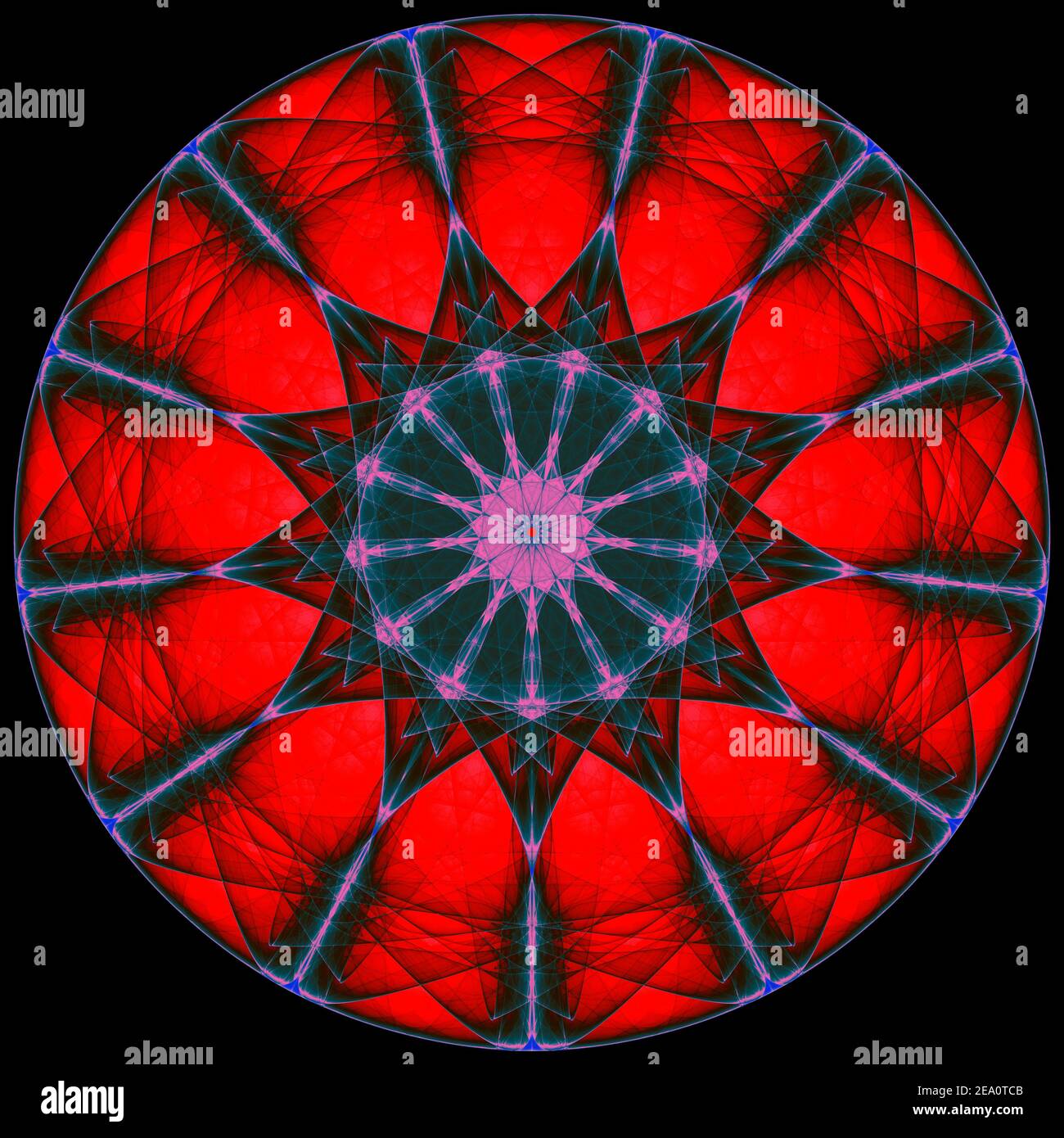 Abstract fractal illustration Stock Photo - Alamy