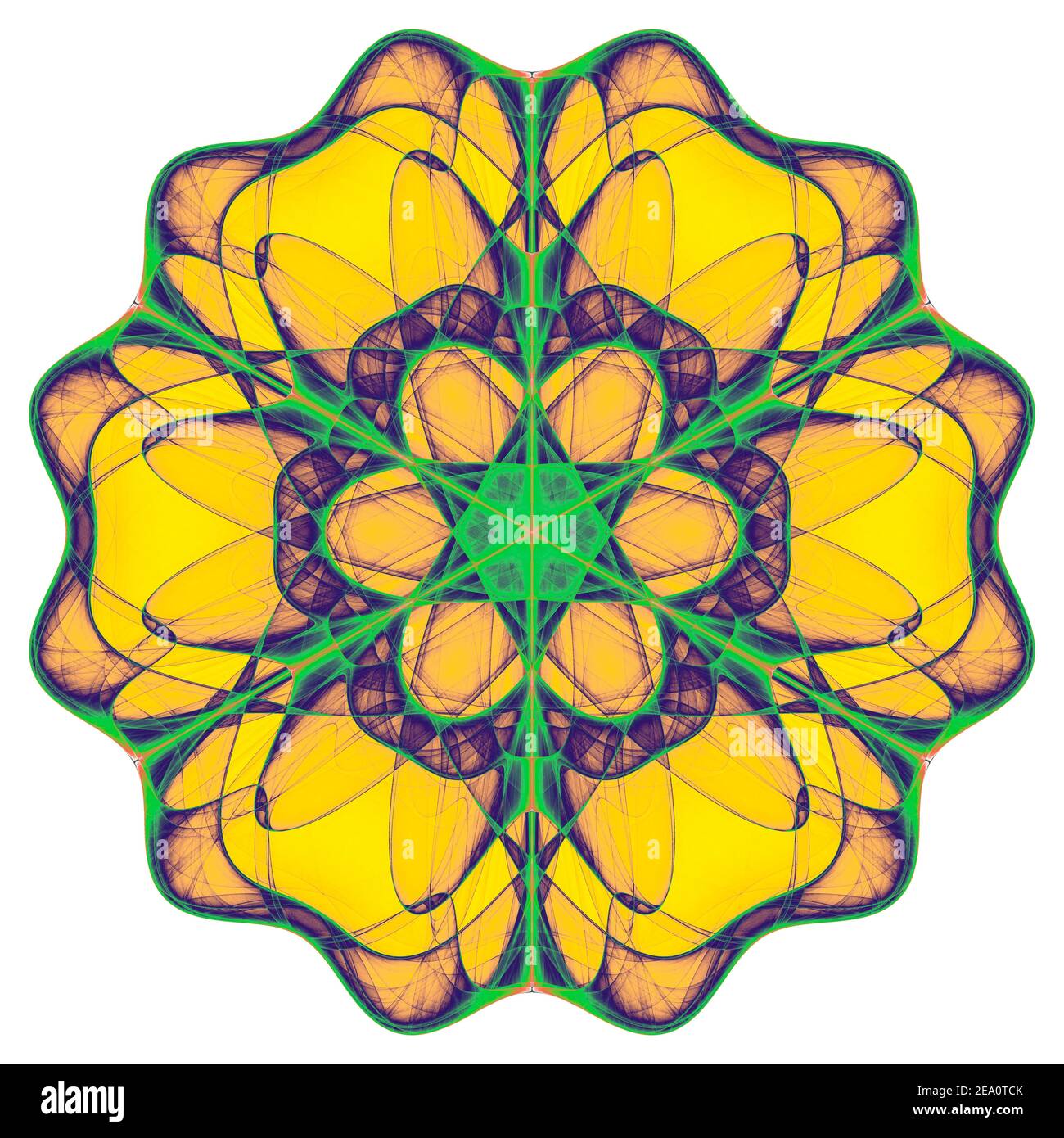 Abstract fractal illustration Stock Photo - Alamy