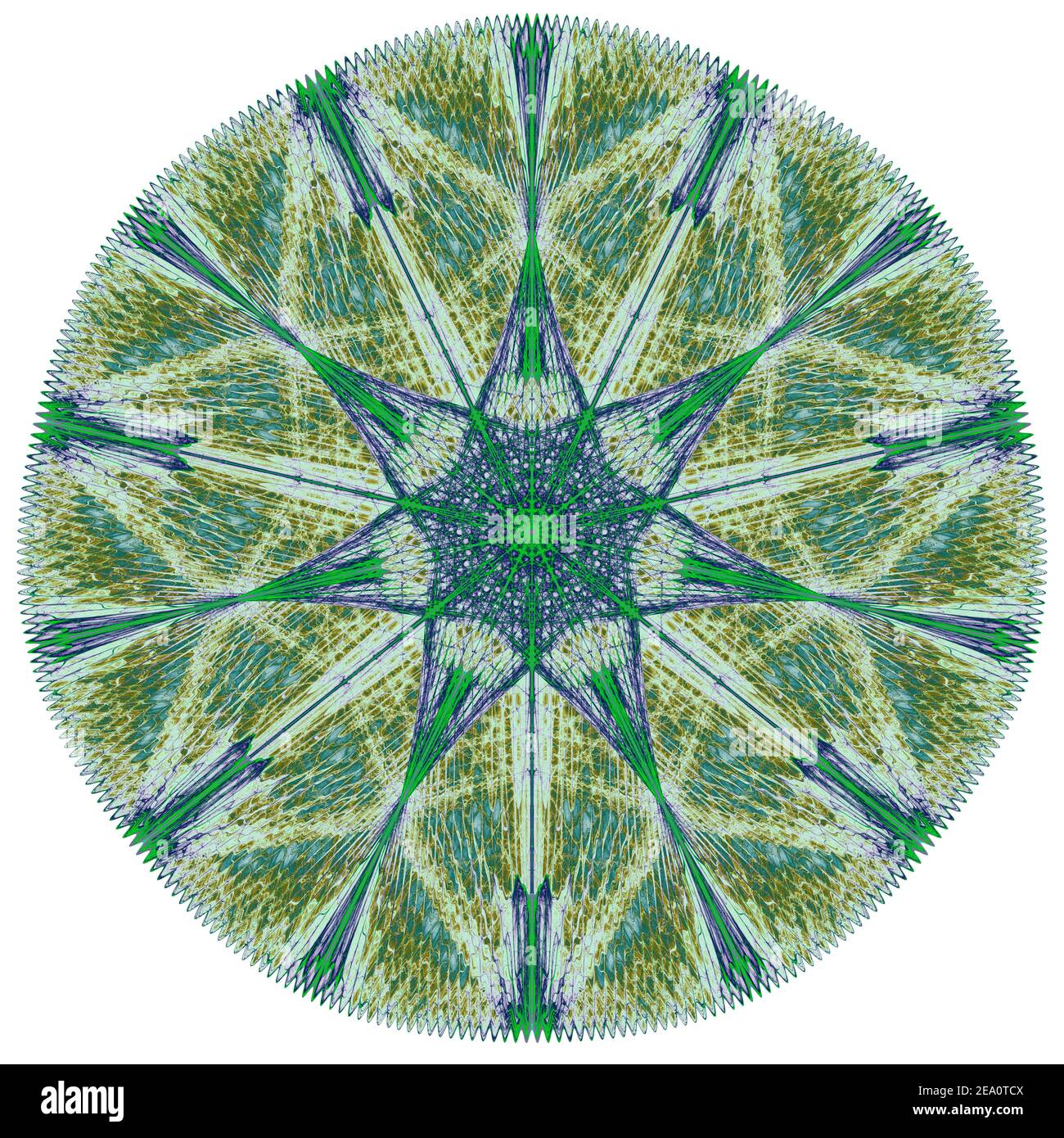 Abstract fractal illustration Stock Photo - Alamy