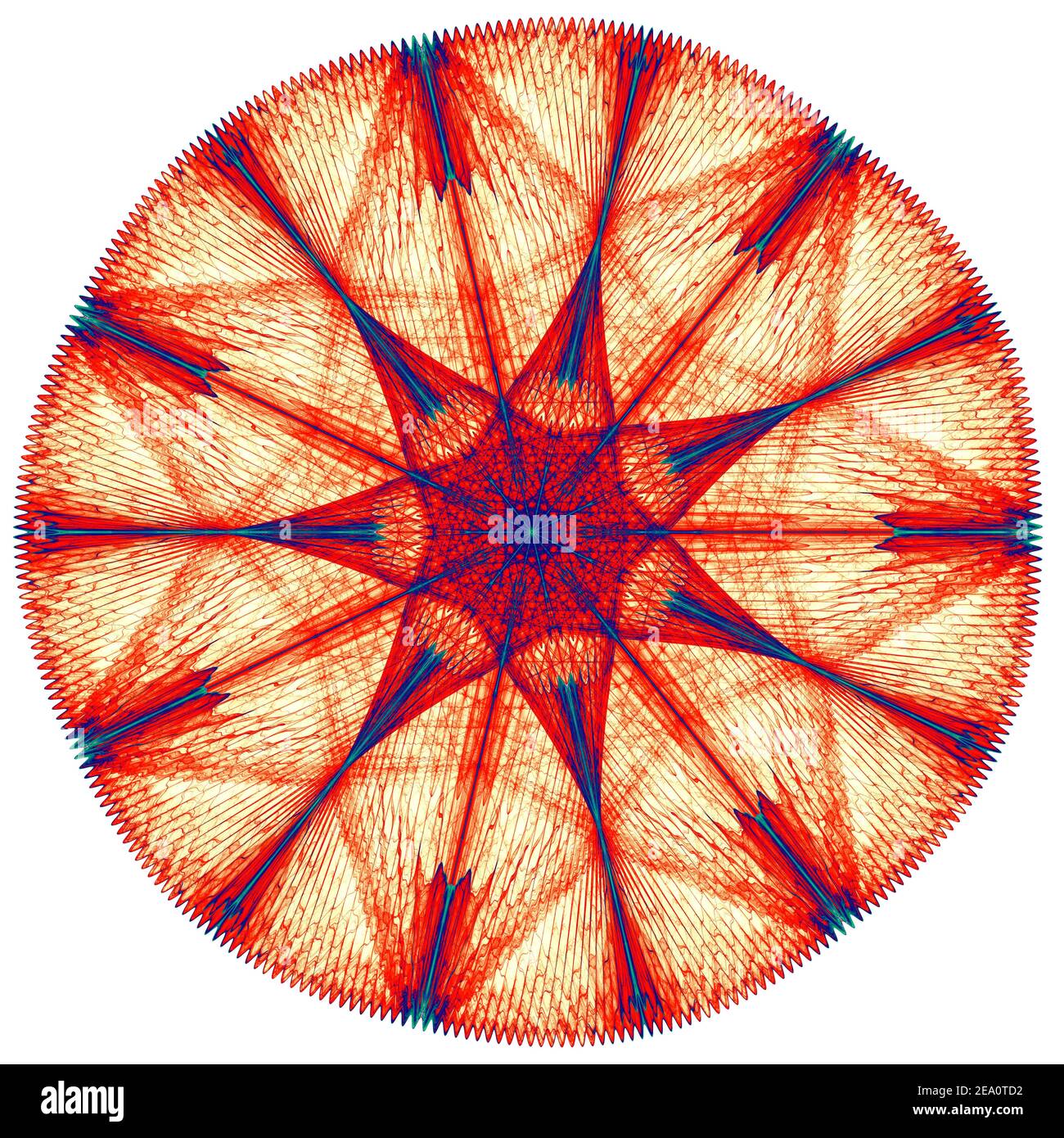 Abstract fractal illustration Stock Photo - Alamy