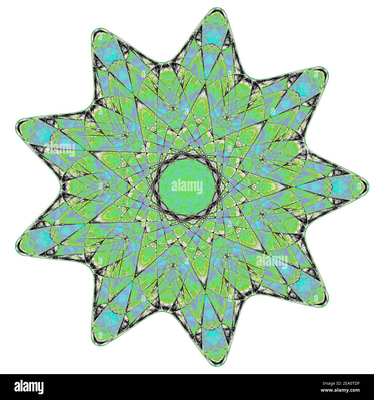 Abstract fractal illustration Stock Photo - Alamy