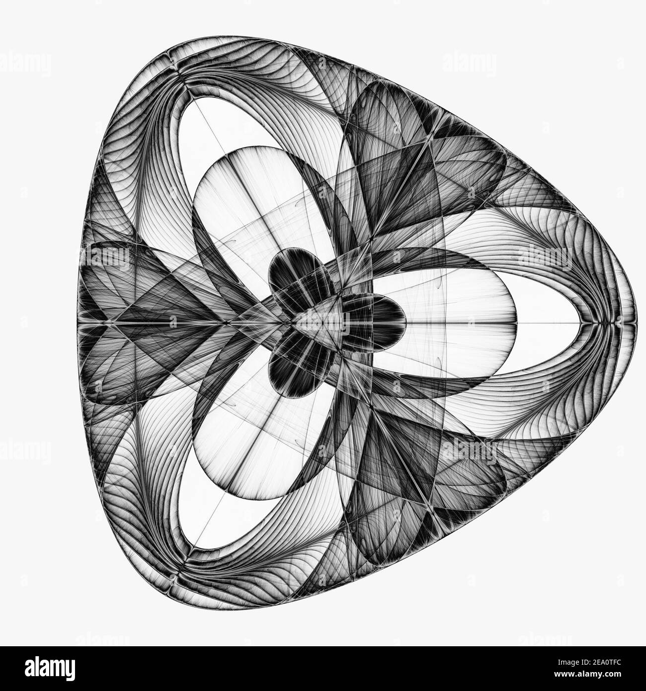 Abstract fractal illustration Stock Photo - Alamy