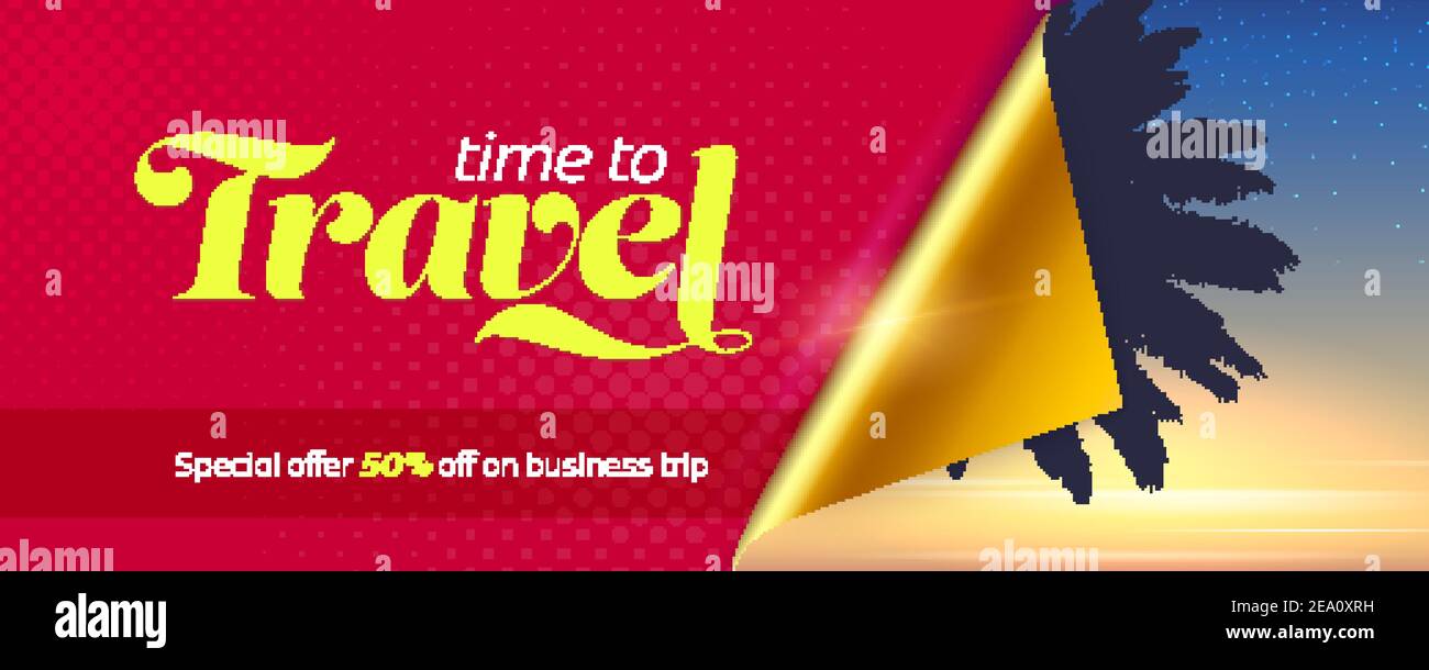 Tropical promo Stock Vector Images - Alamy