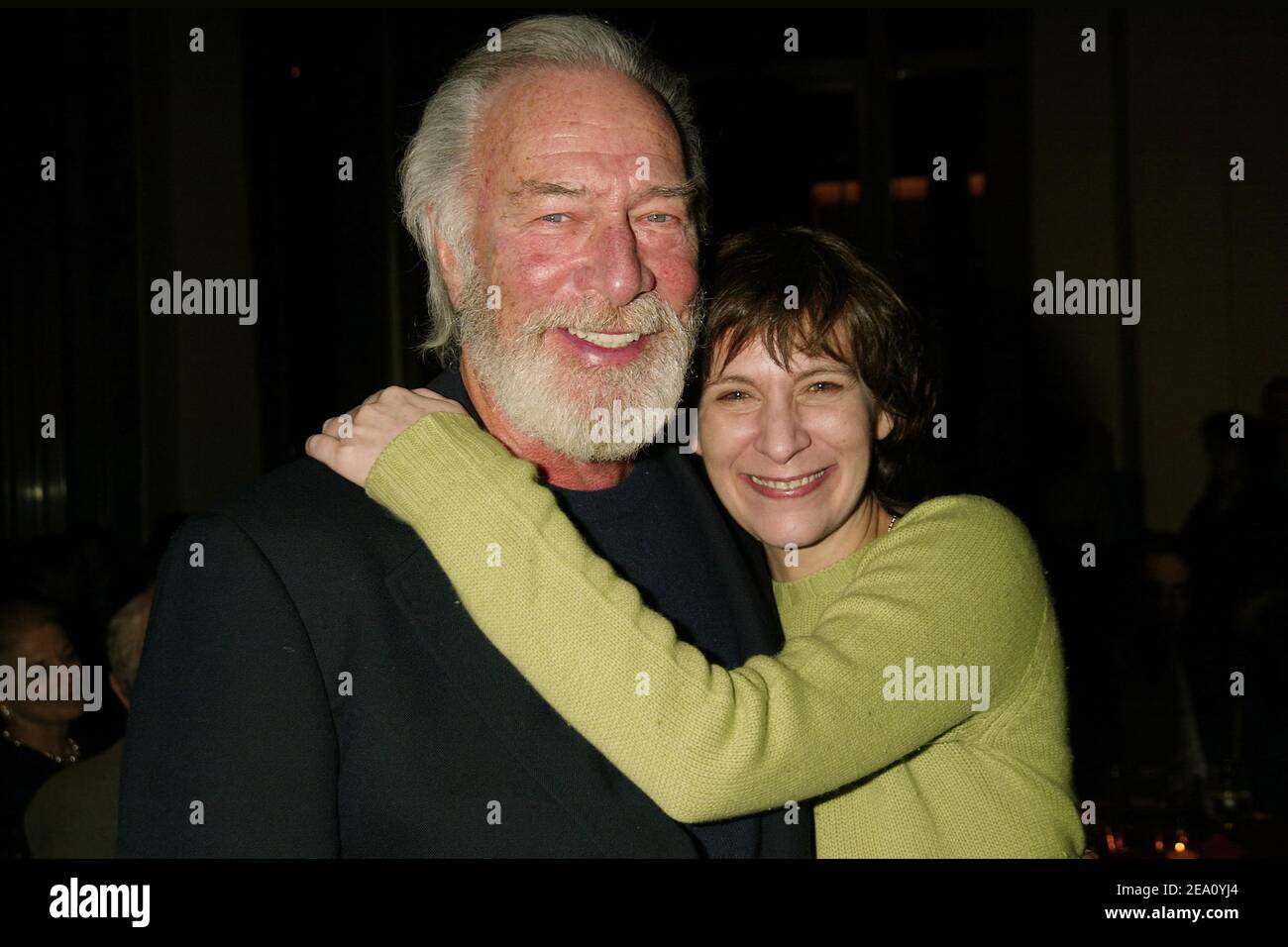NEW YORK, NY- MARCH 4: Christopher Plummer and Amanda Plummer attending ...