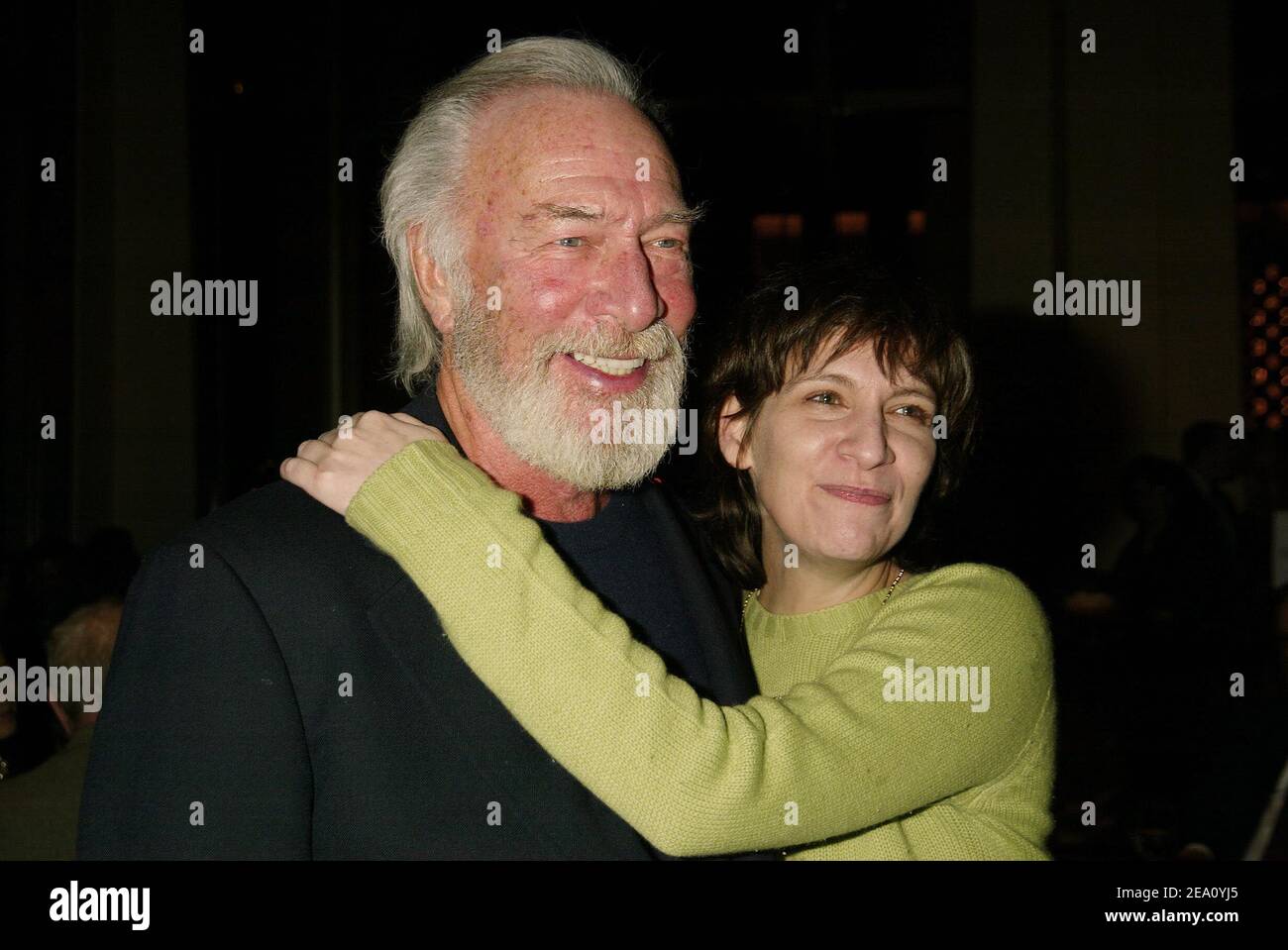 NEW YORK, NY- MARCH 4: Christopher Plummer and Amanda Plummer attending ...