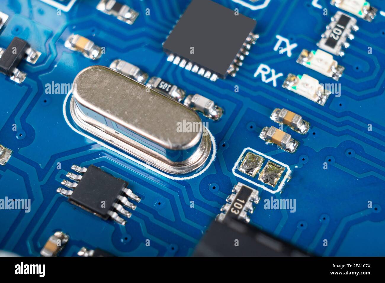 Microchip microchips micro resistors hi-res stock photography and ...