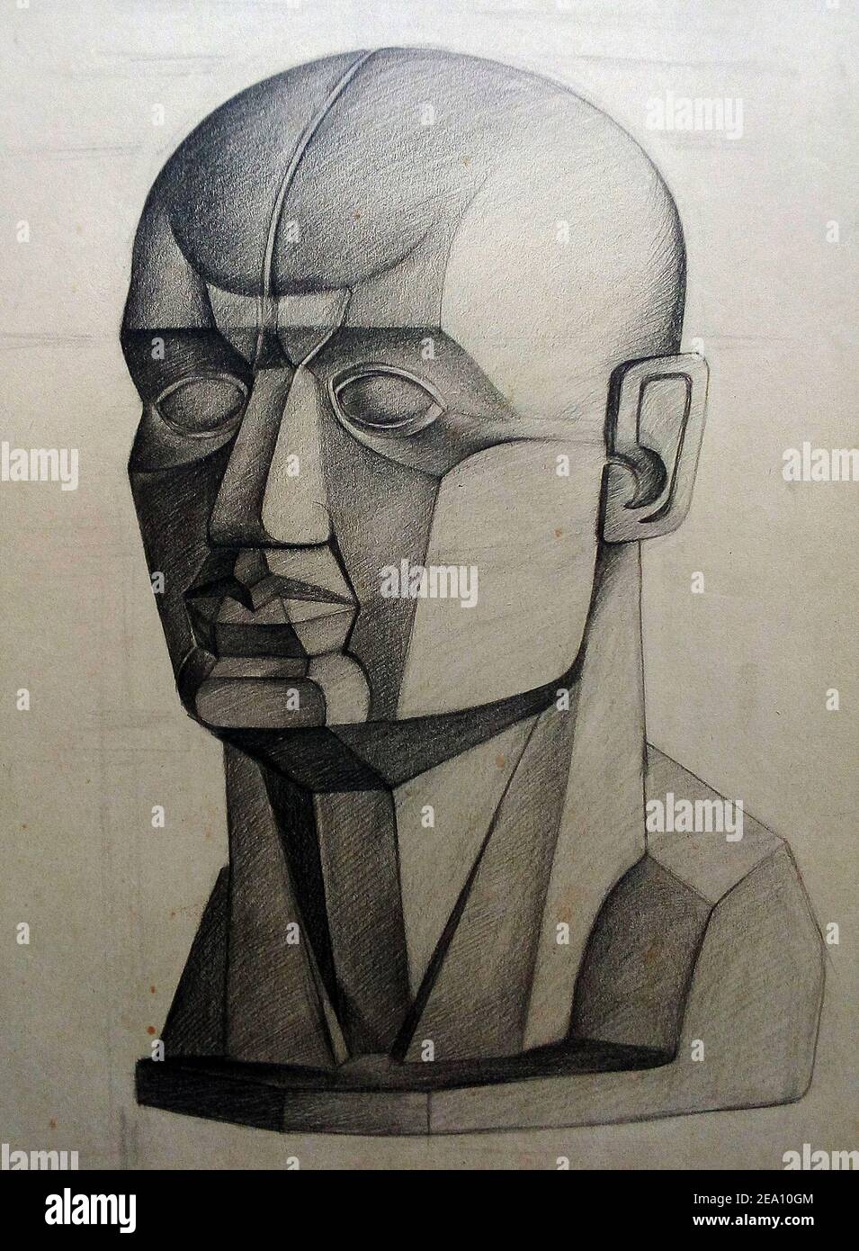 Art ,drawing ,Fine art ,Light and shadow, bust Stock Photo - Alamy