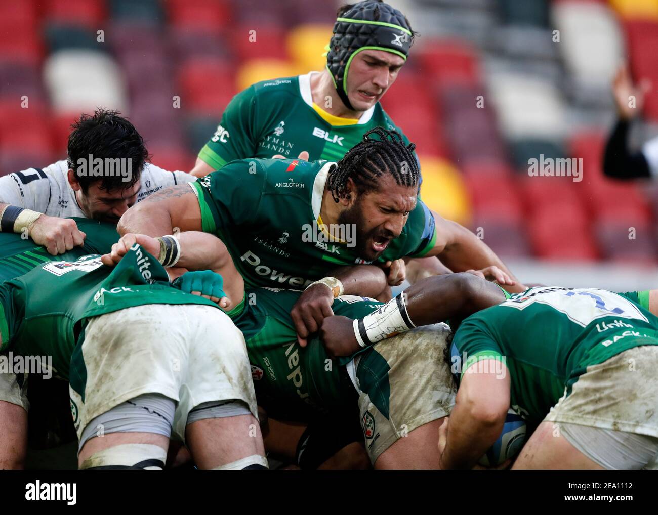 Brentford Community Stadium, London, UK. 6th Feb, 2021. Gallagher ...
