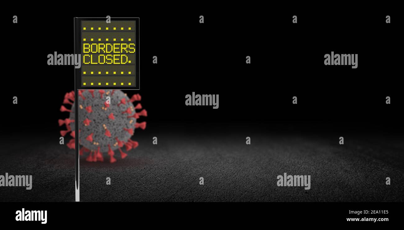Country BORDERS CLOSED due to Covid-19 pandemic restrictions and safety ...