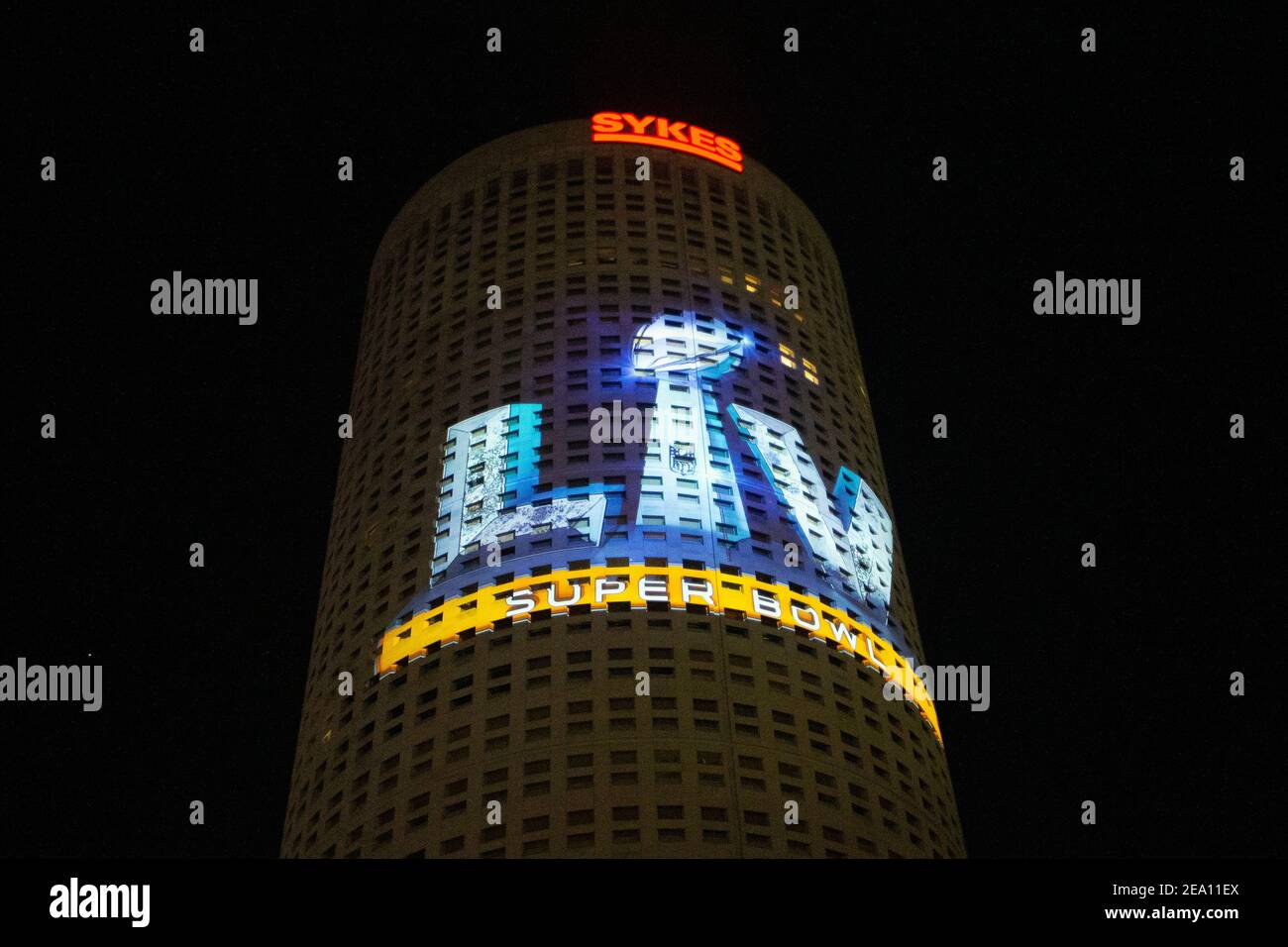 Saturday, February 6, 2021; Tampa, FL, USA; A general view of the Sykes ...