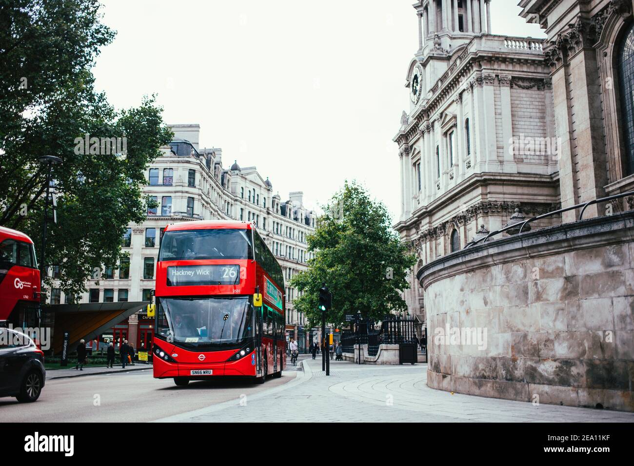 london double decker bus Stock Photo - Alamy