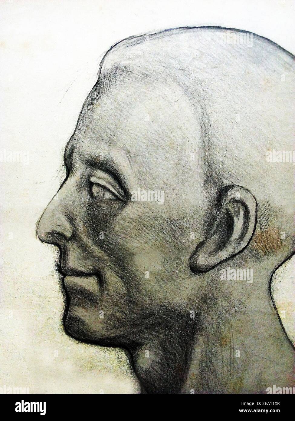 Art ,drawing ,Fine art ,Light and shadow, bust Stock Photo - Alamy