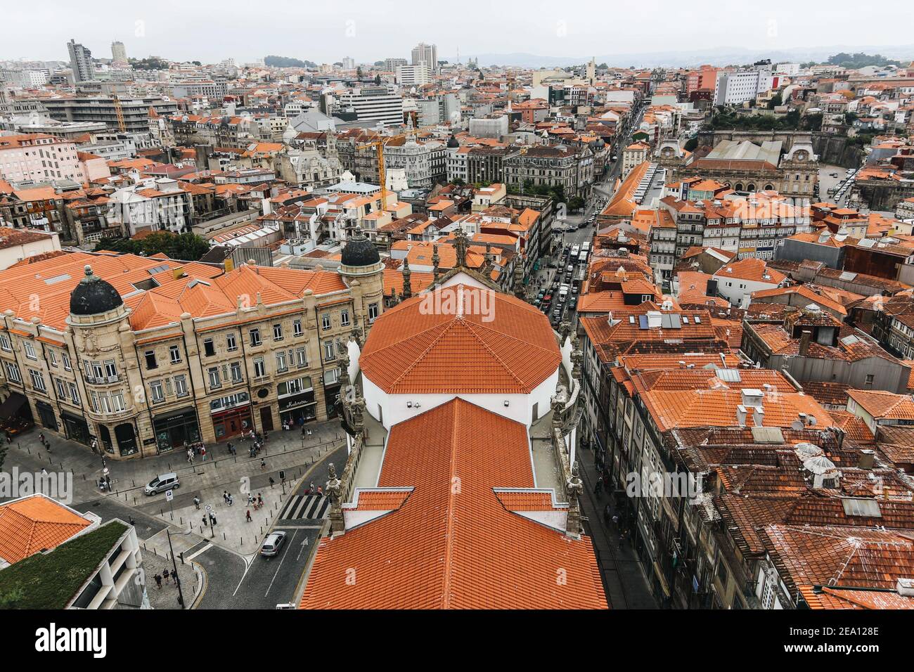 old and new city Stock Photo - Alamy