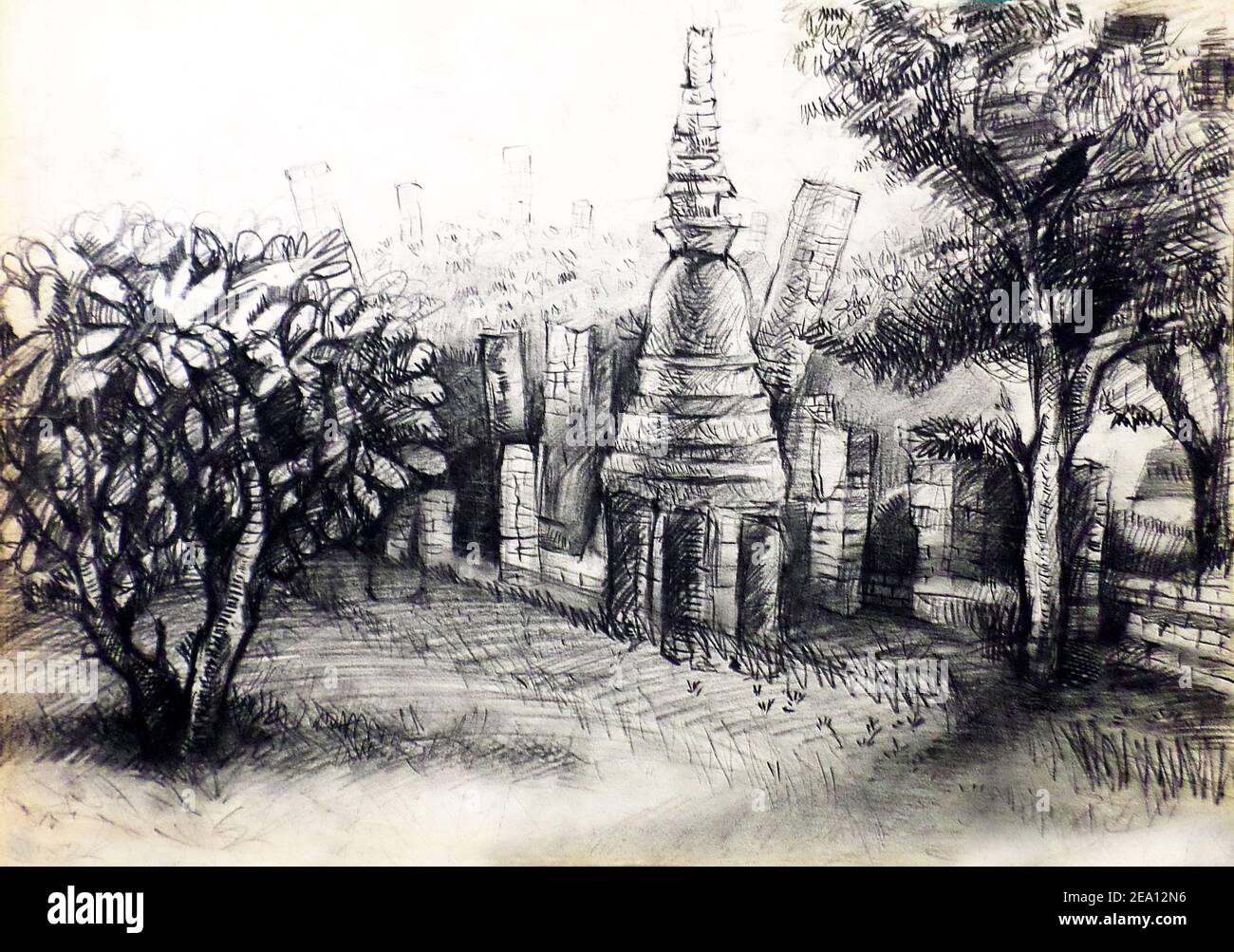 Landscape perspective drawing hi-res stock photography and images - Alamy