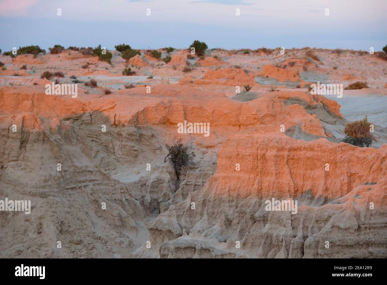 Photos of Mungo National Park and main campground Stock Photo - Alamy