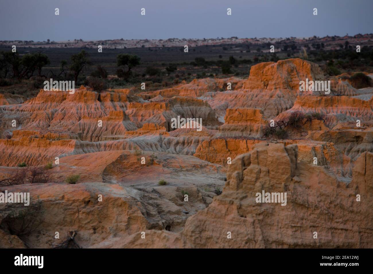 Photos of Mungo National Park and main campground Stock Photo - Alamy