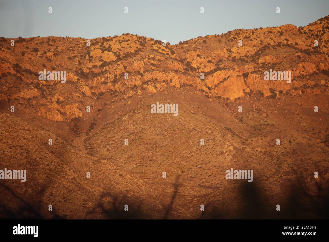 The Rugged and Beautiful Mule Mountains Stock Photo - Alamy