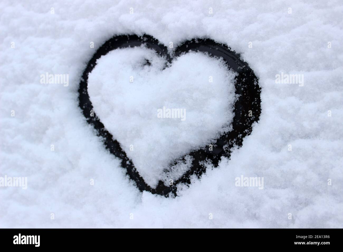 Snow Covered Heart