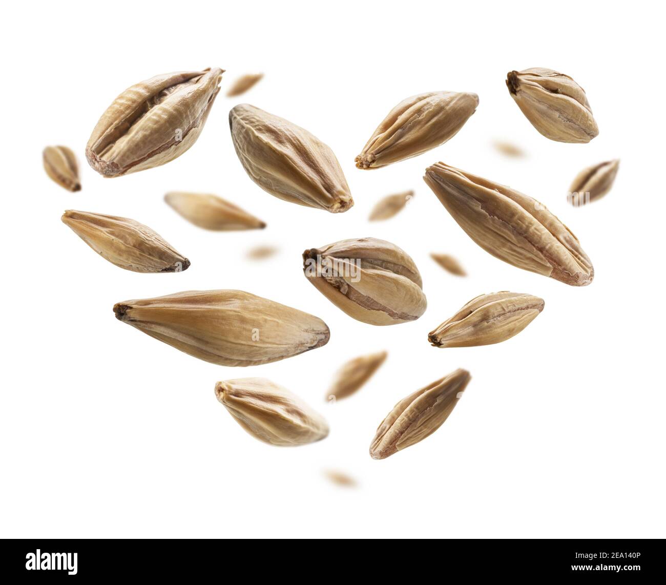 Falling grain Cut Out Stock Images & Pictures - Alamy