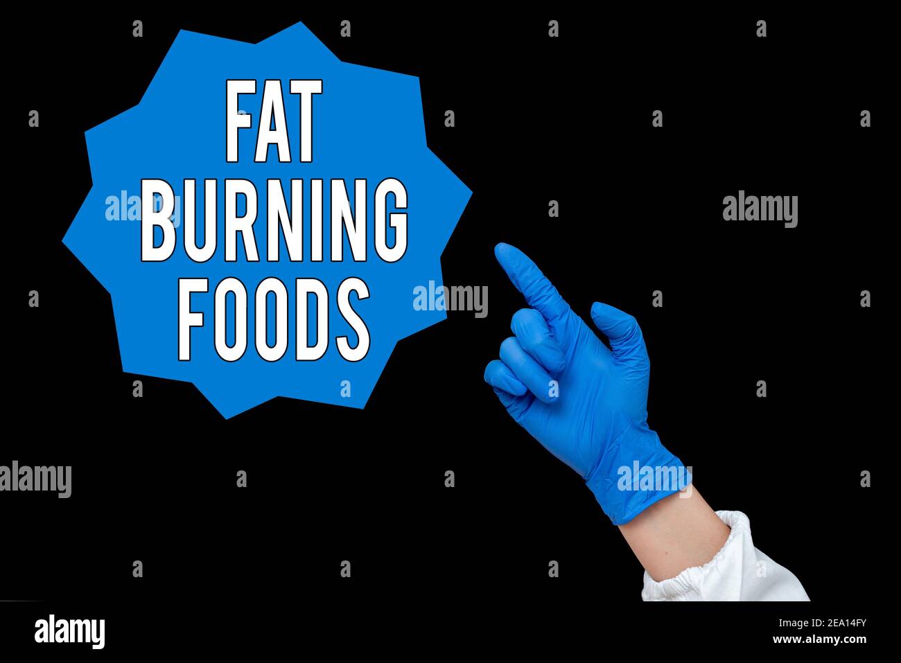 Conceptual Hand Writing Showing Fat Burning Foods Concept Meaning Produce Fat Loss By