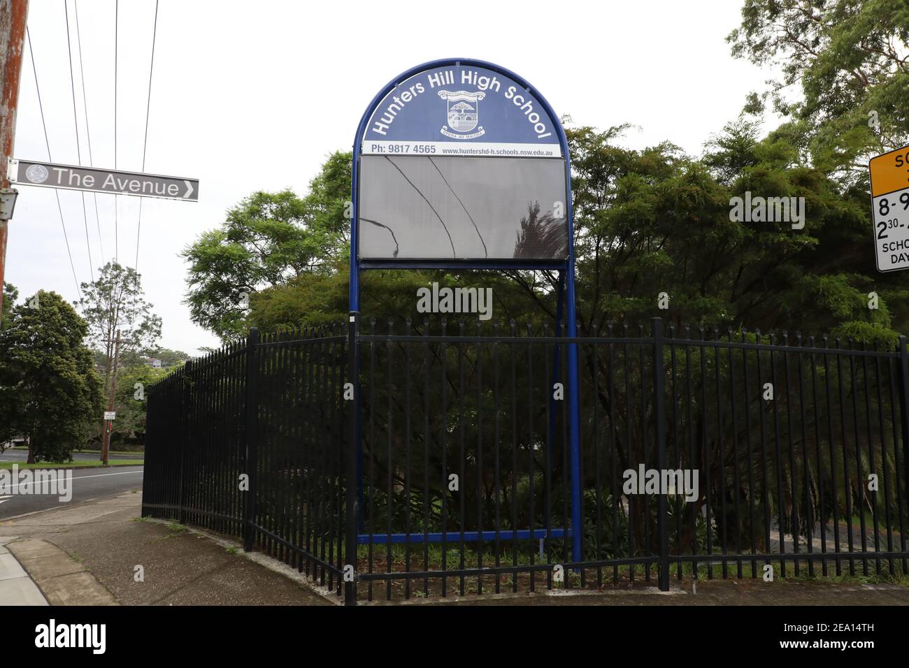 Hunters Hill High School, Hunters Hill, Sydney, NSW, Australia Stock ...