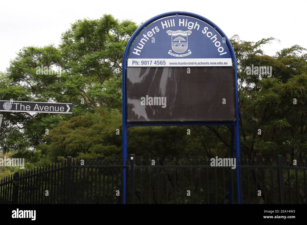 Hunters Hill High School, Hunters Hill, Sydney, NSW, Australia Stock ...