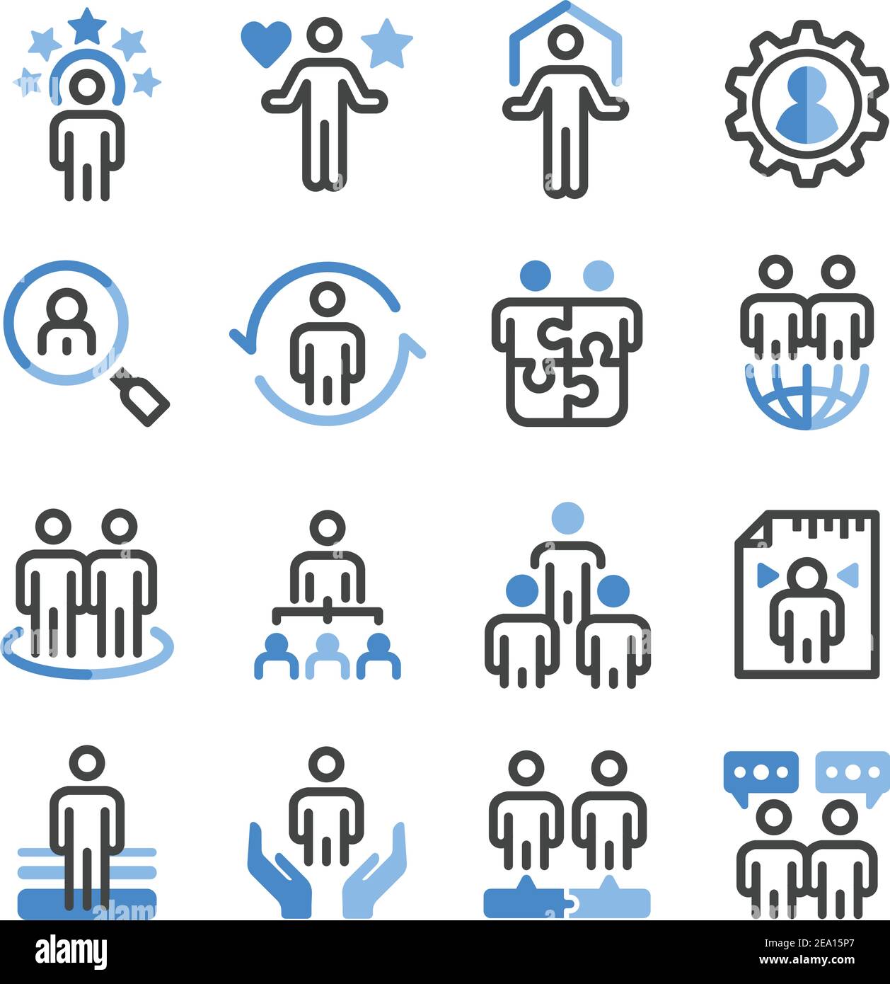 Human resource vector vectors hi-res stock photography and images - Alamy