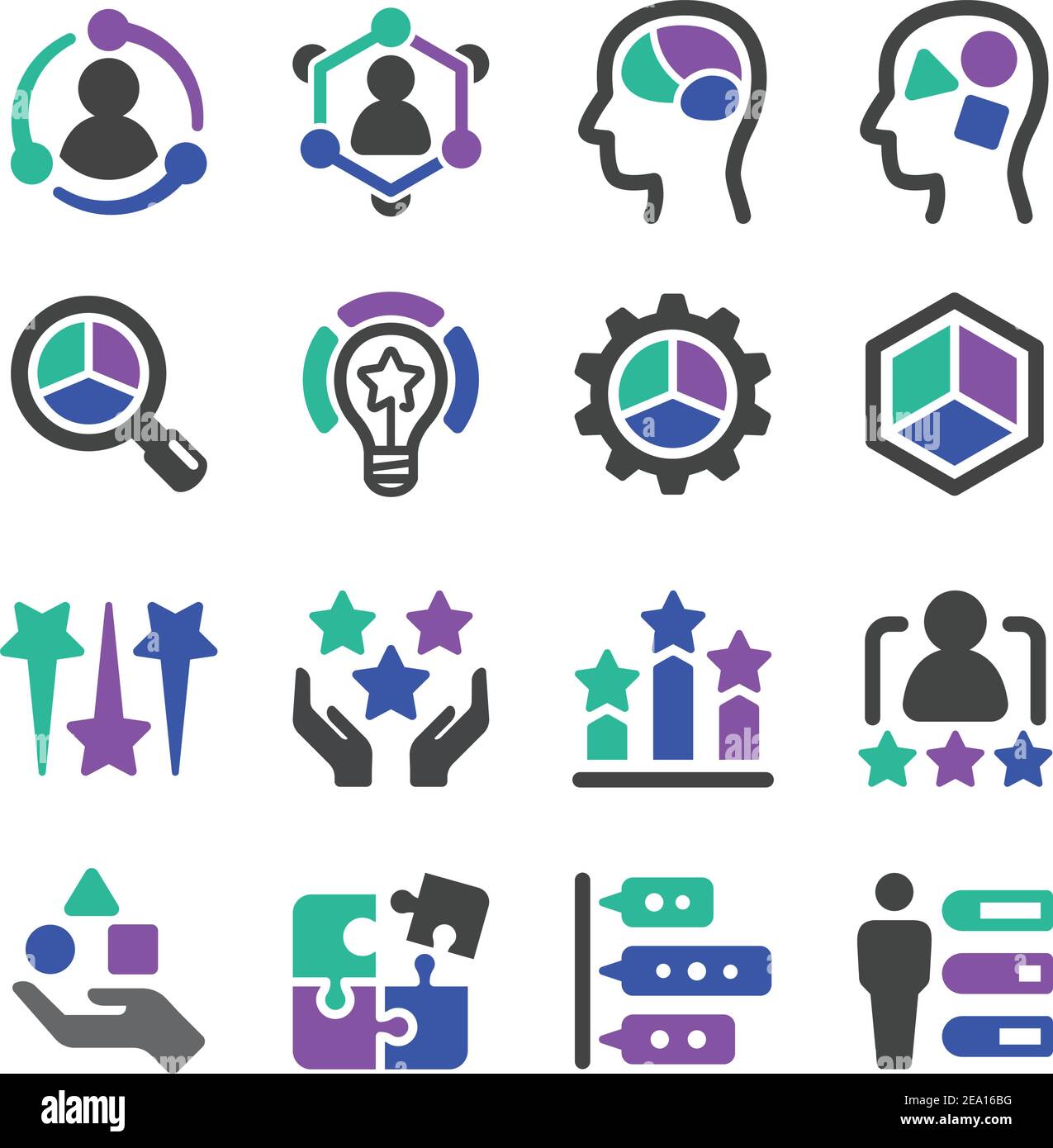 talent icon set,vector and illustration Stock Vector Image & Art - Alamy