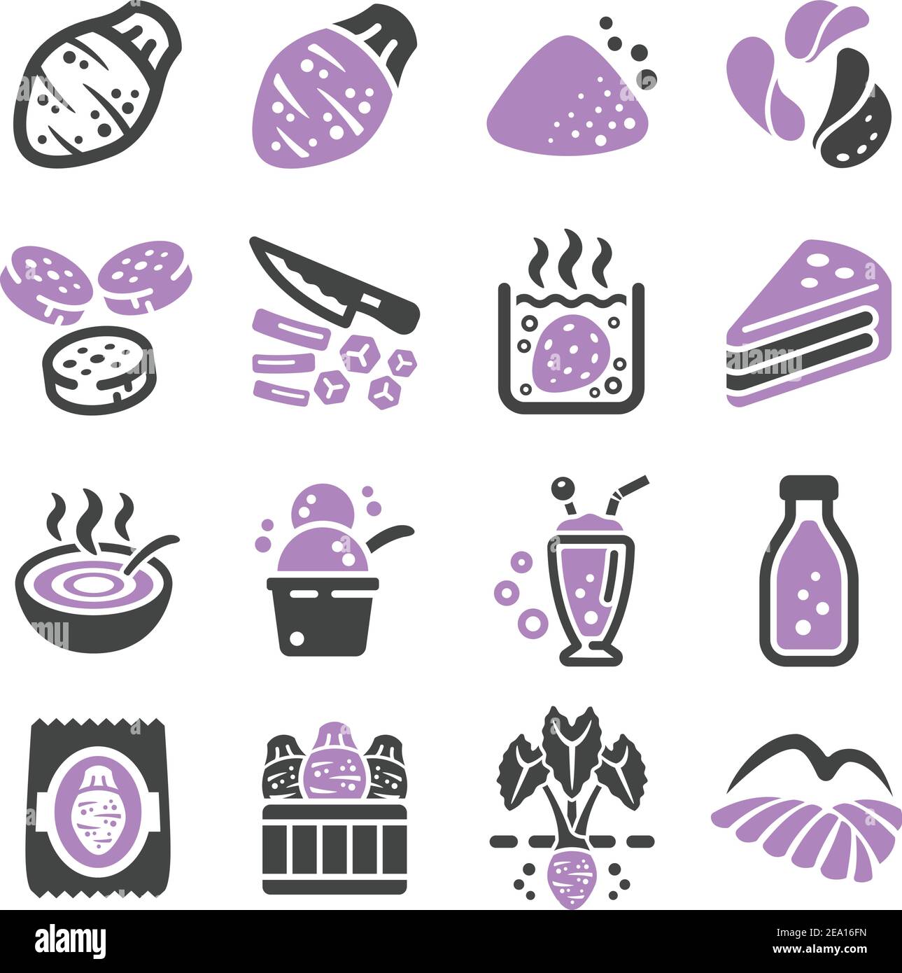 Colocasia taro Stock Vector Images - Alamy