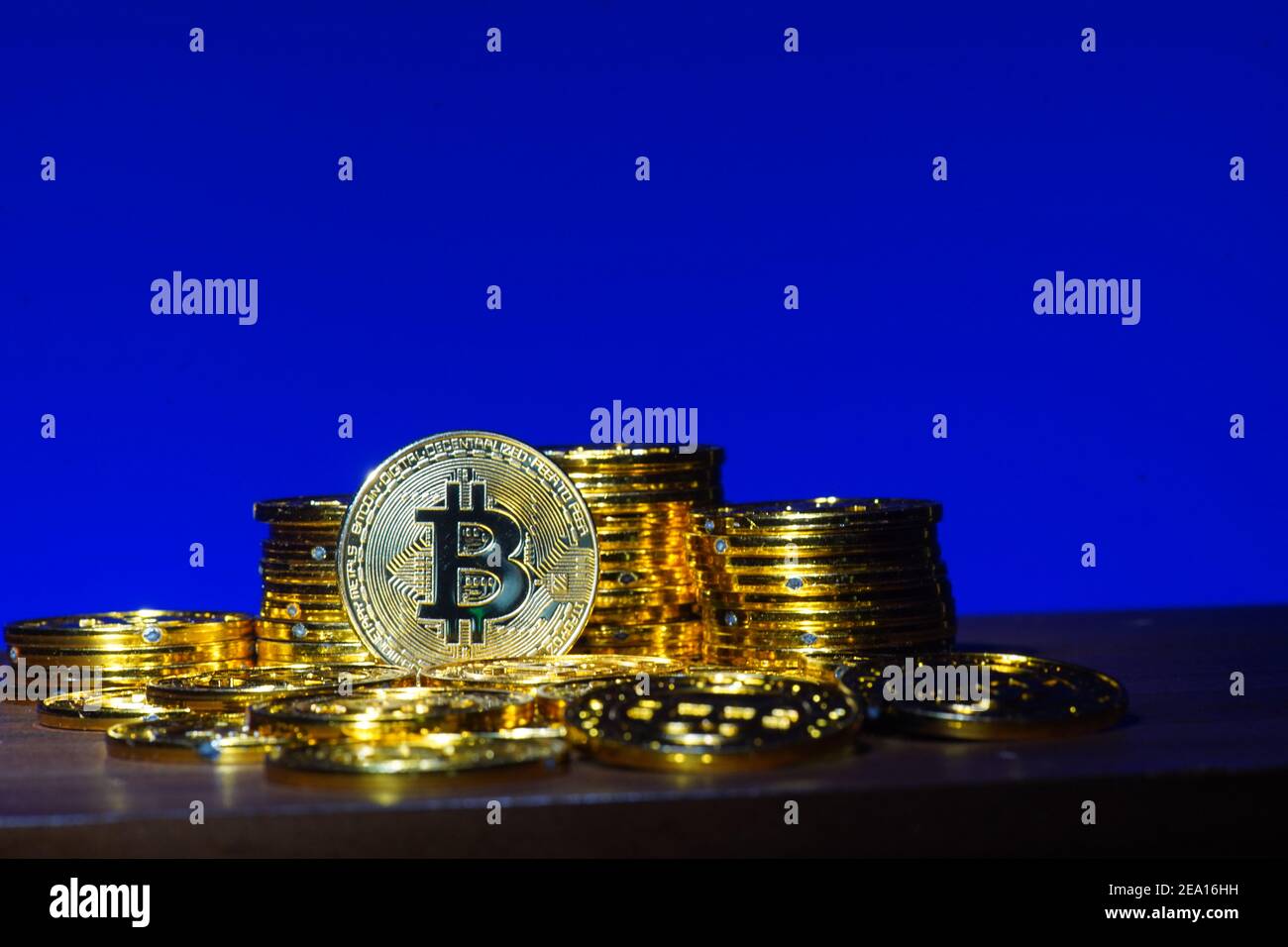 Bitcoin digital crypto currency money Stock Photo - Alamy