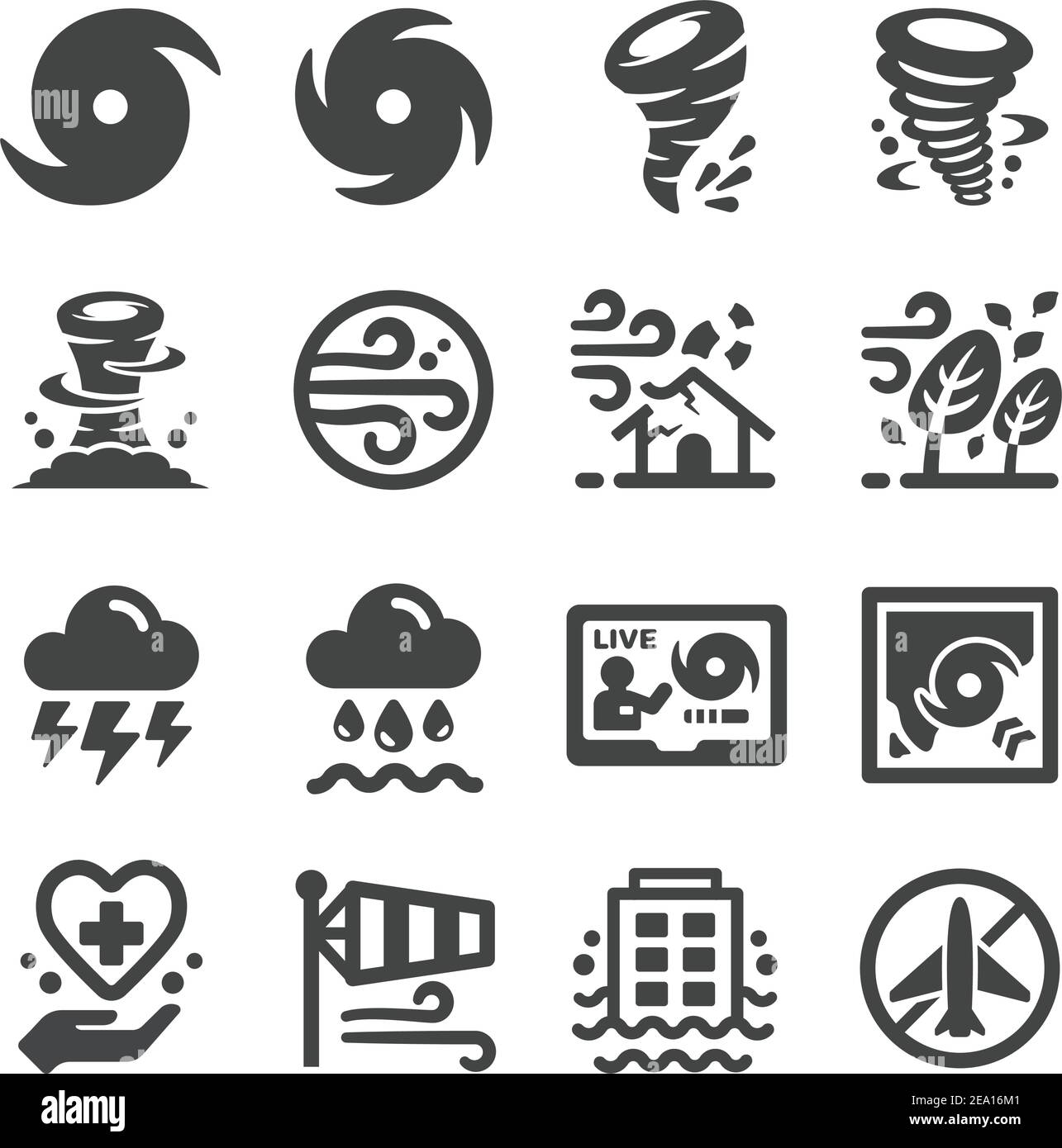 storm,hurricane icon set Stock Vector Image & Art - Alamy