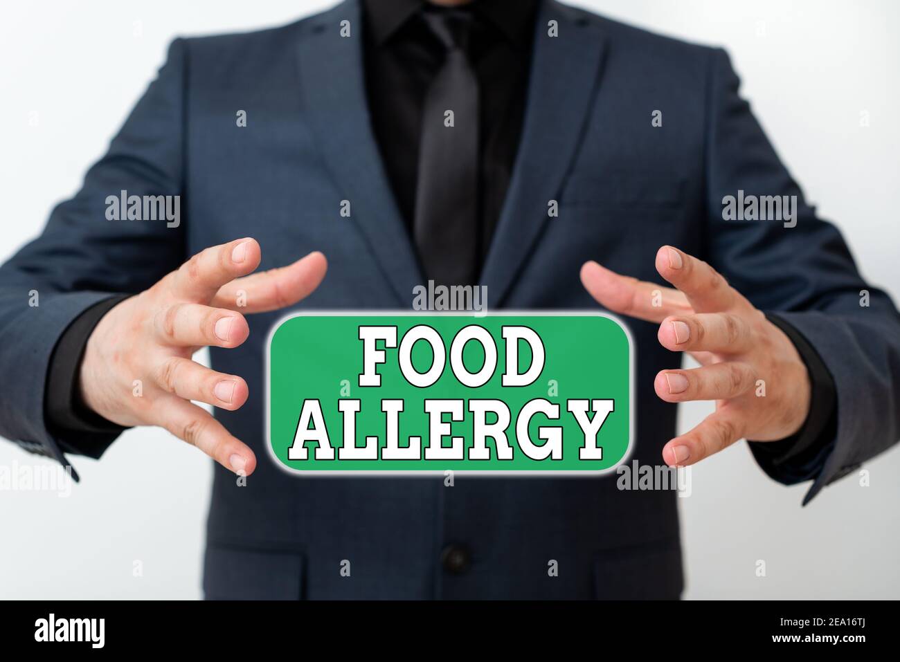 Word writing text Food Allergy. Business photo showcasing abnormal ...