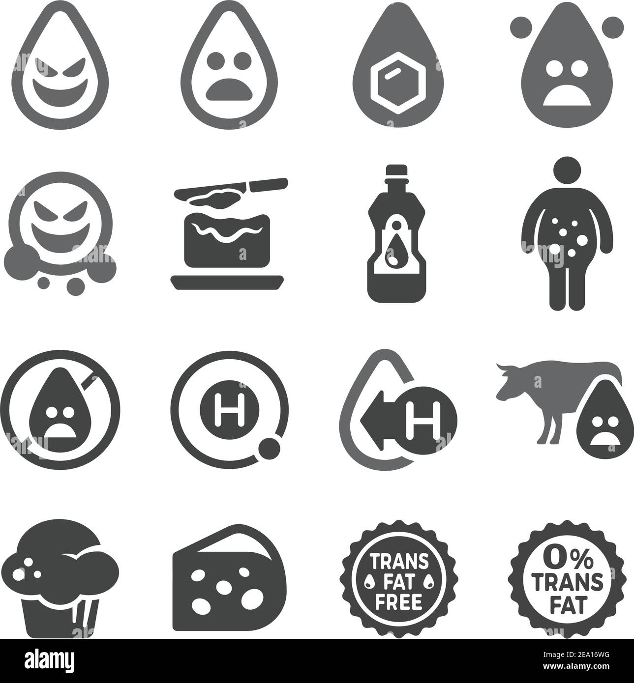 Set dietary food Black and White Stock Photos & Images - Alamy