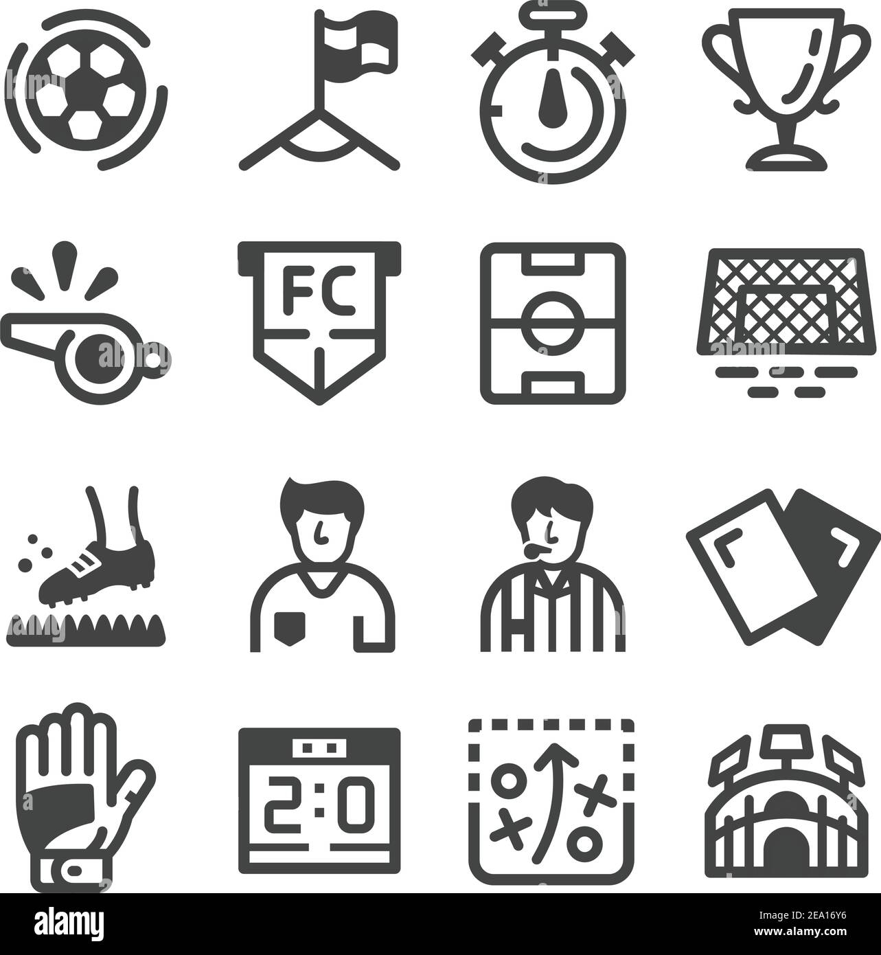 Soccer referee card Stock Vector Images - Alamy