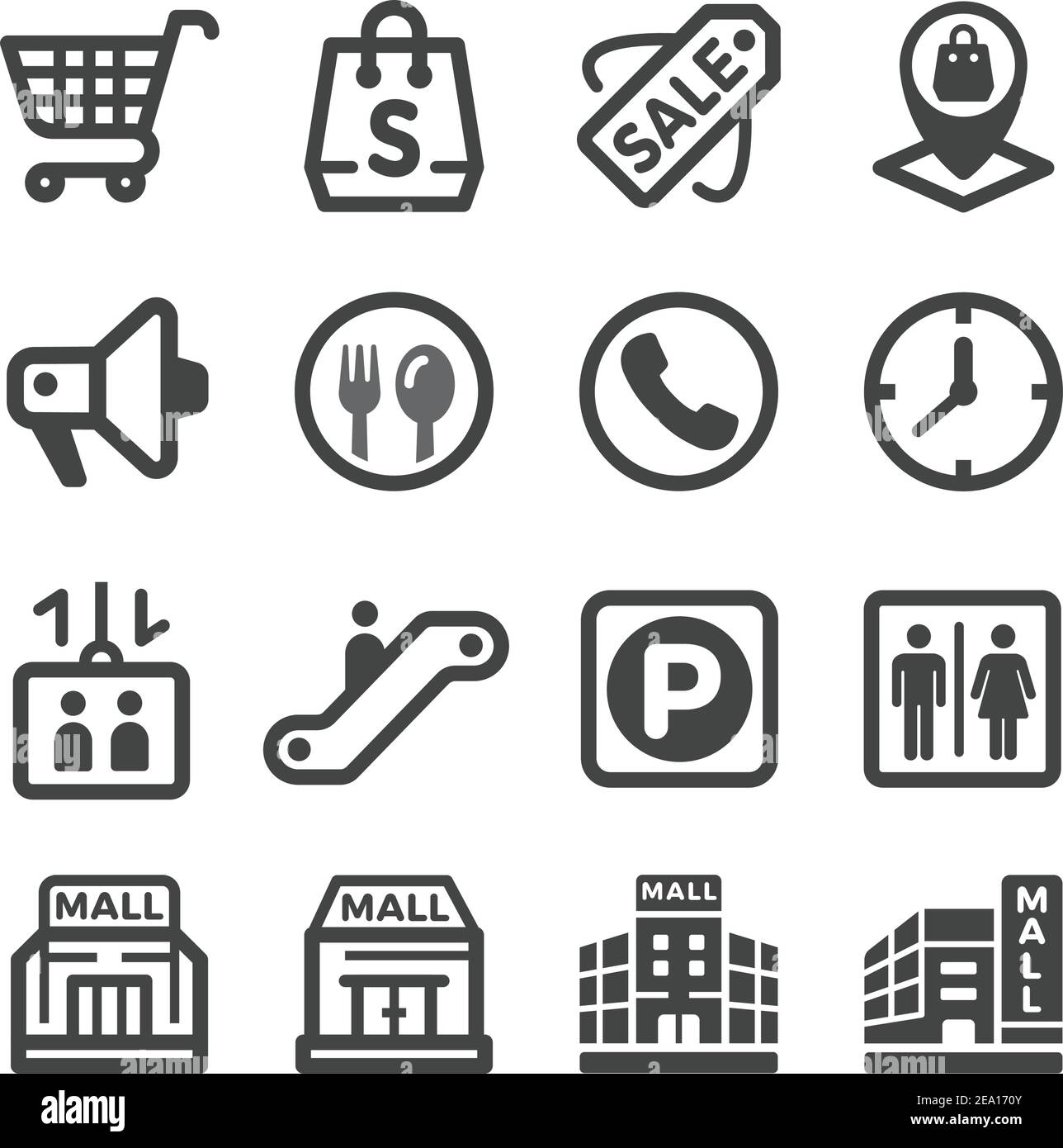 Shopping Centre Icon