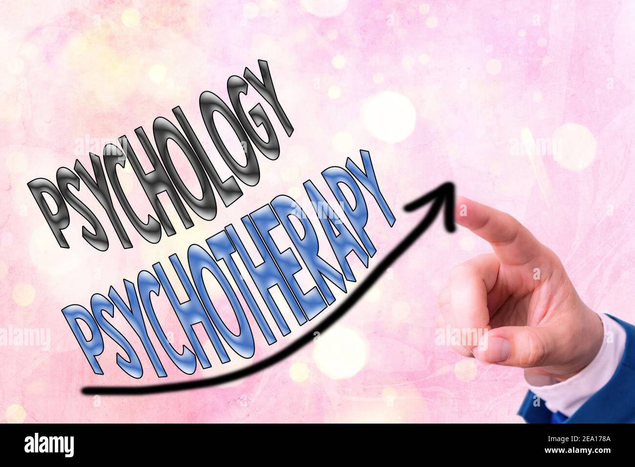 Text sign showing Psychology Psychotherapy. Business photo text use of ...