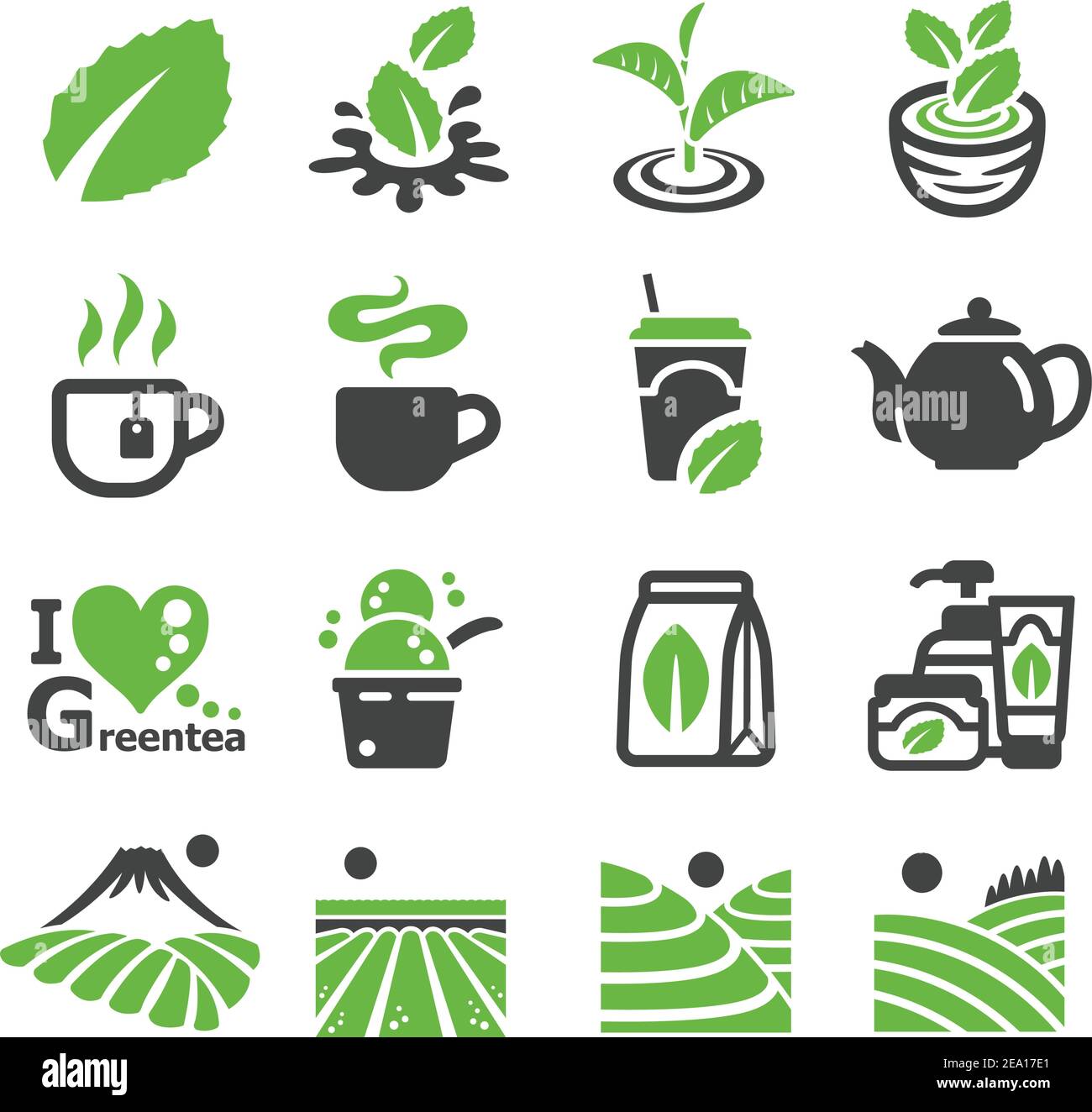 Flavor tea Stock Vector Images - Alamy