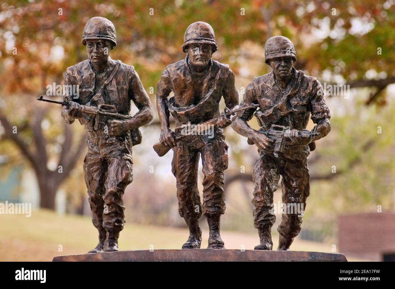 Vietnam War Memorial Monument, Texas State Cemetery in Austin, Texas ...