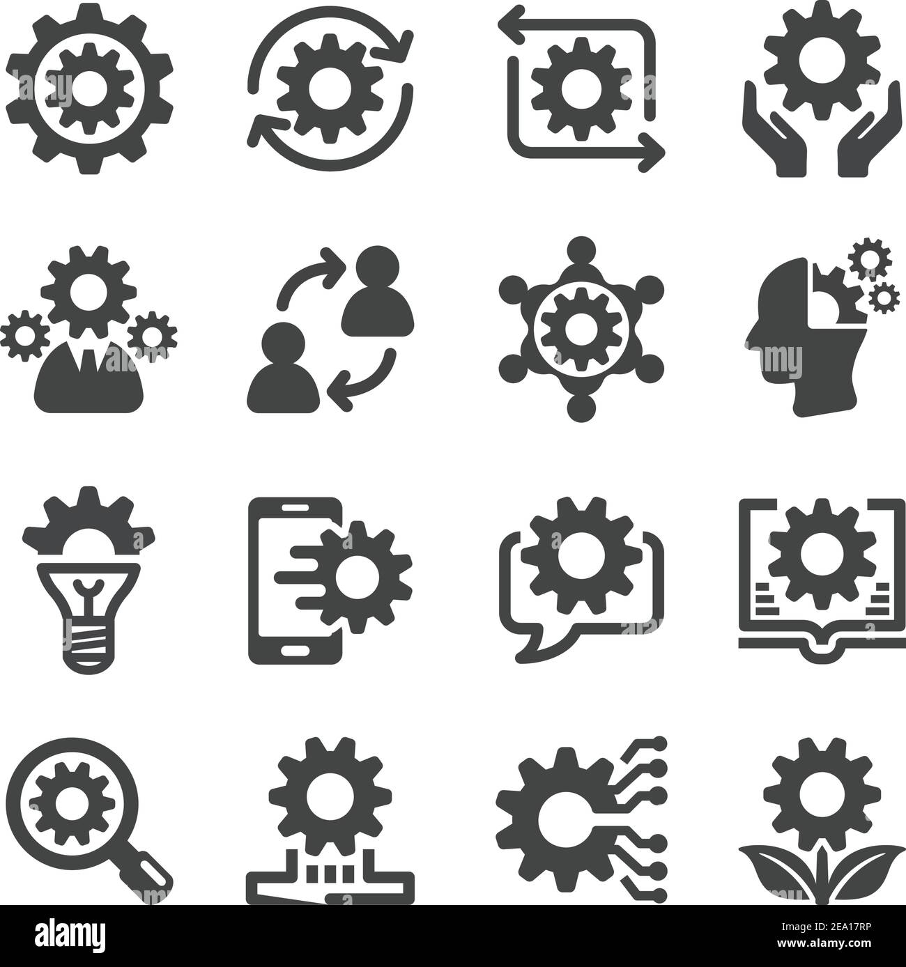 knowledge icon set Stock Vector Image & Art - Alamy