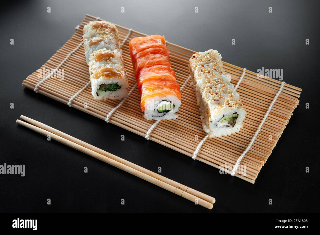 Sushi Mat Background