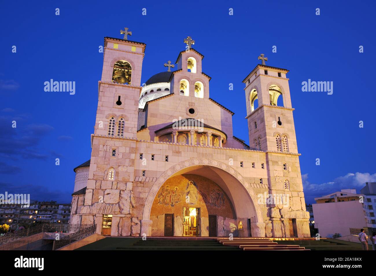 Podgorica montenegro architecture building hi-res stock photography and ...