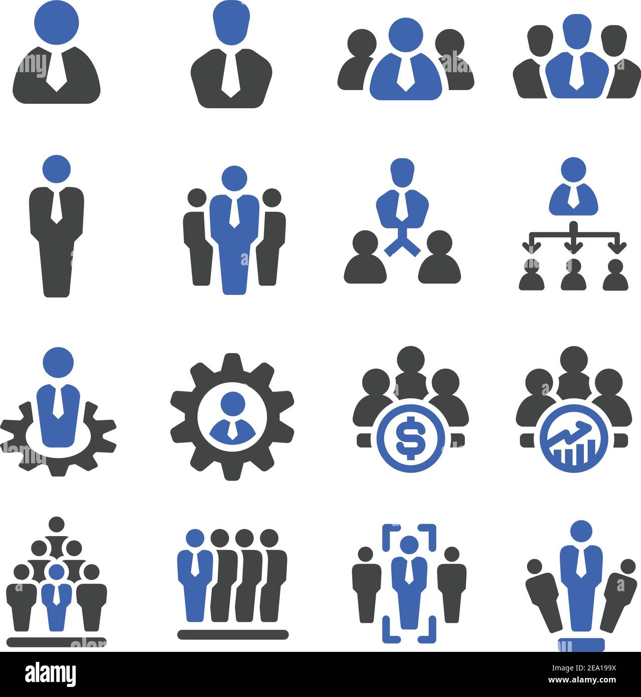 businessman icon set Stock Vector Image & Art - Alamy