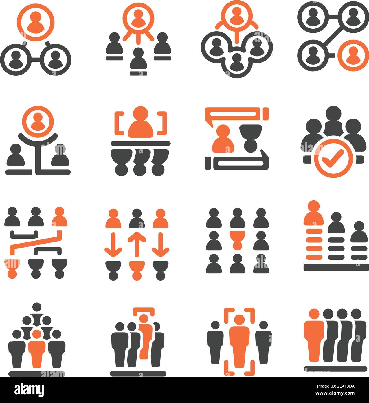 Team management icon Stock Vector Images - Alamy