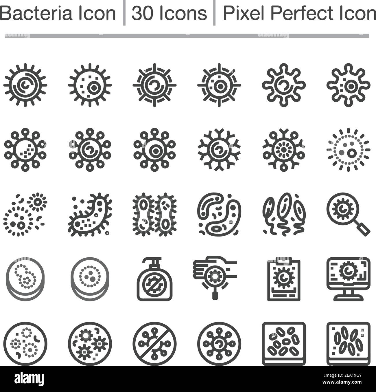 Anti bacteria Stock Vector Images - Alamy