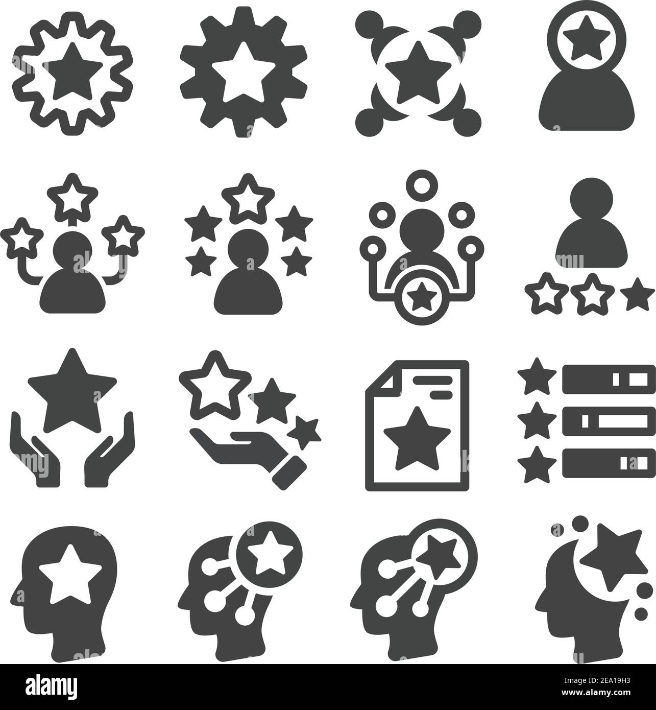 skill,ability icon set Stock Vector Image & Art - Alamy