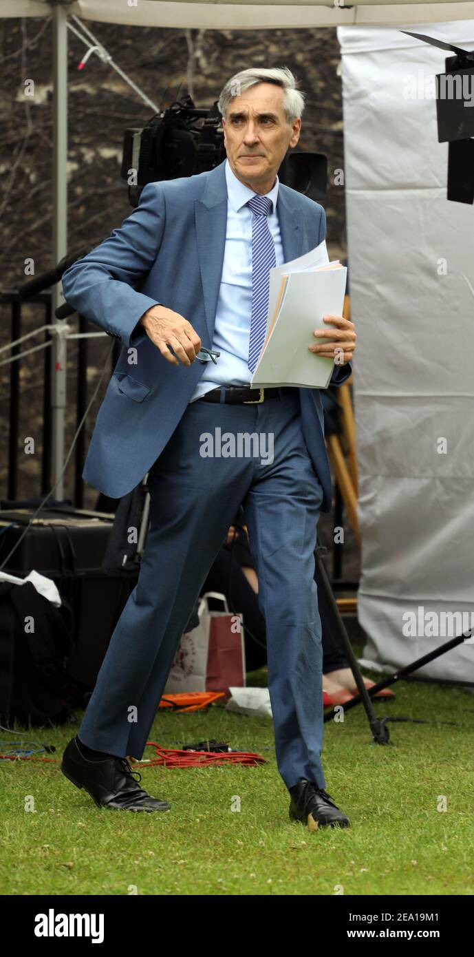 Pic shows: Former Tory big hitter John Redwood gave interviews Pic by ...